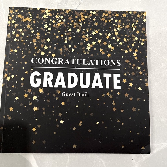 Amazon | Other | Congratulations Graduate Guest Book | Poshmark